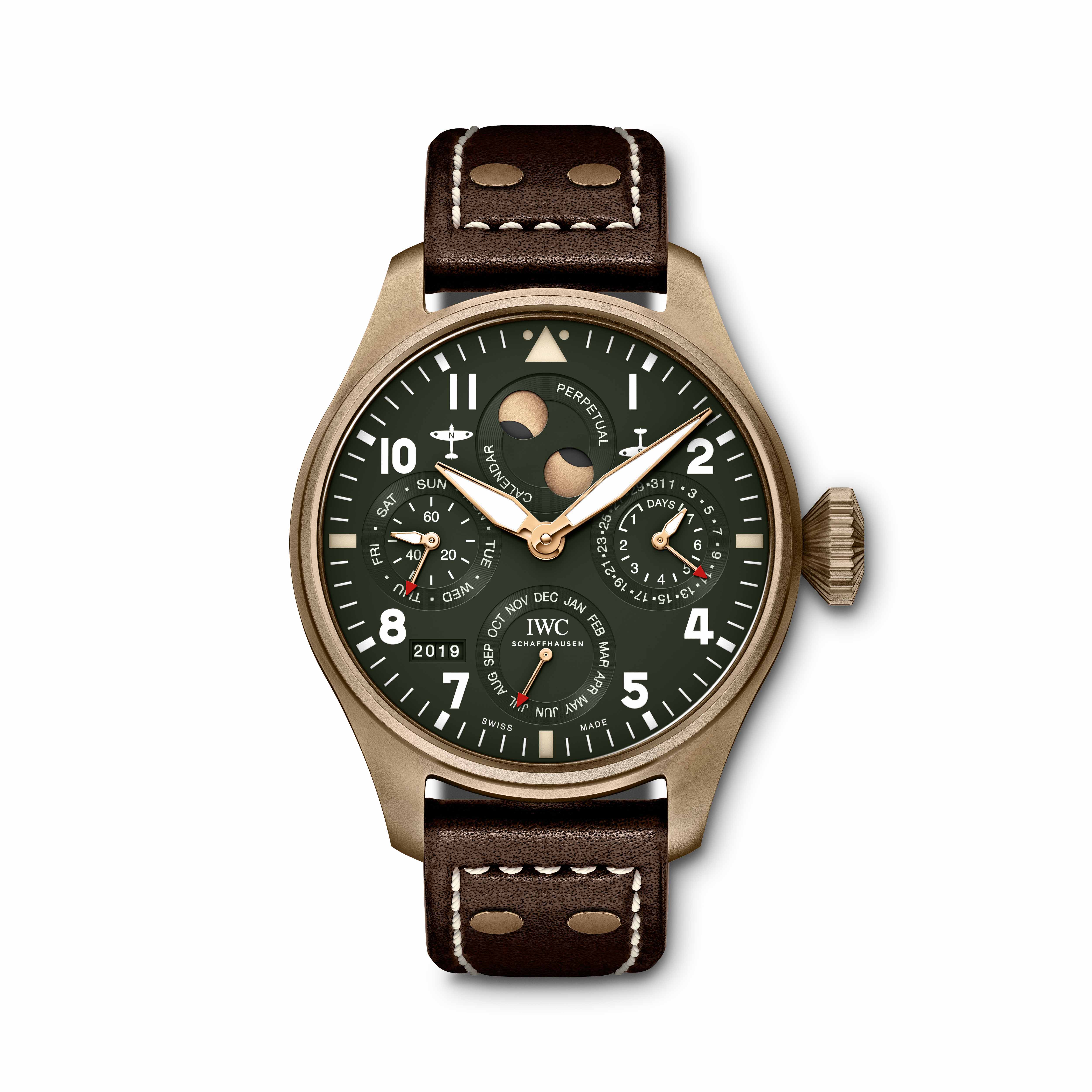 Presentando el Gran Reloj de Aviador Calendario Perpetuo Spitfire de IWC